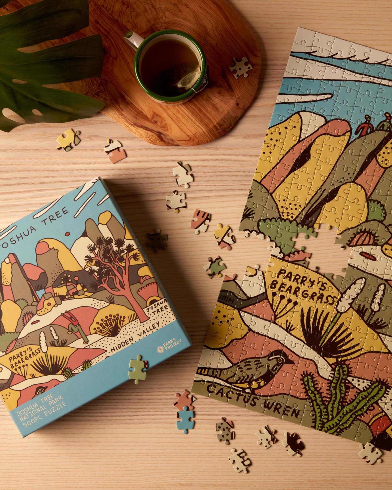 Joshua Tree Puzzle - 500 piece National Park jigsaw puzzle – Sound As Ever