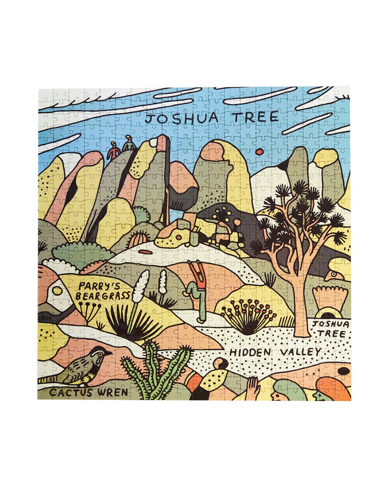 Joshua Tree Puzzle - 500 piece National Park jigsaw puzzle – Sound As Ever
